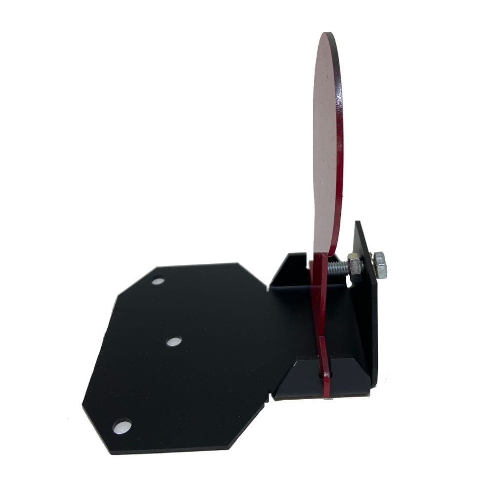 Alvo Airsoft de METAL no modelo IPSC Classic Plate em Escala Reduzida