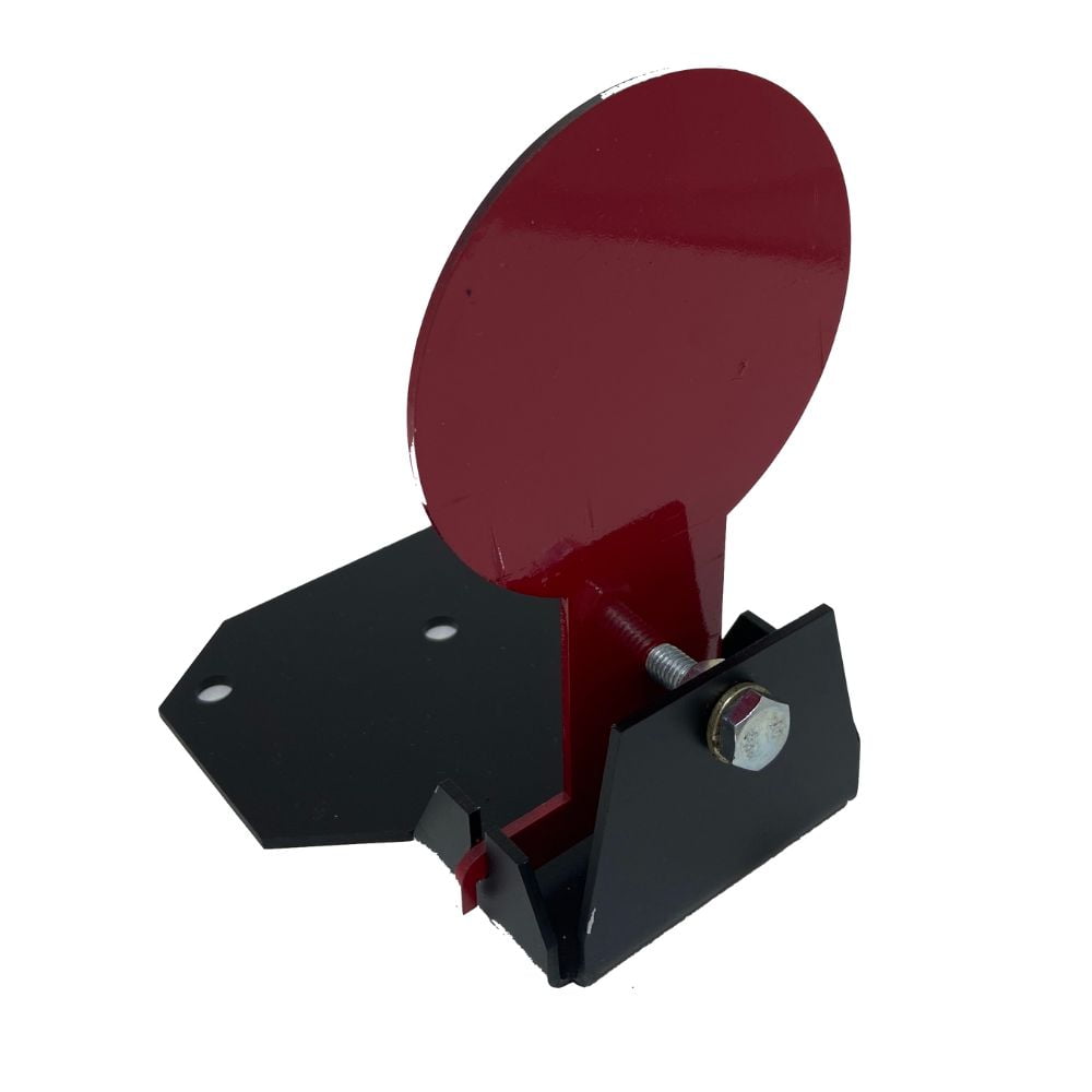 Alvo Airsoft de METAL no modelo IPSC Classic Plate em Escala Reduzida