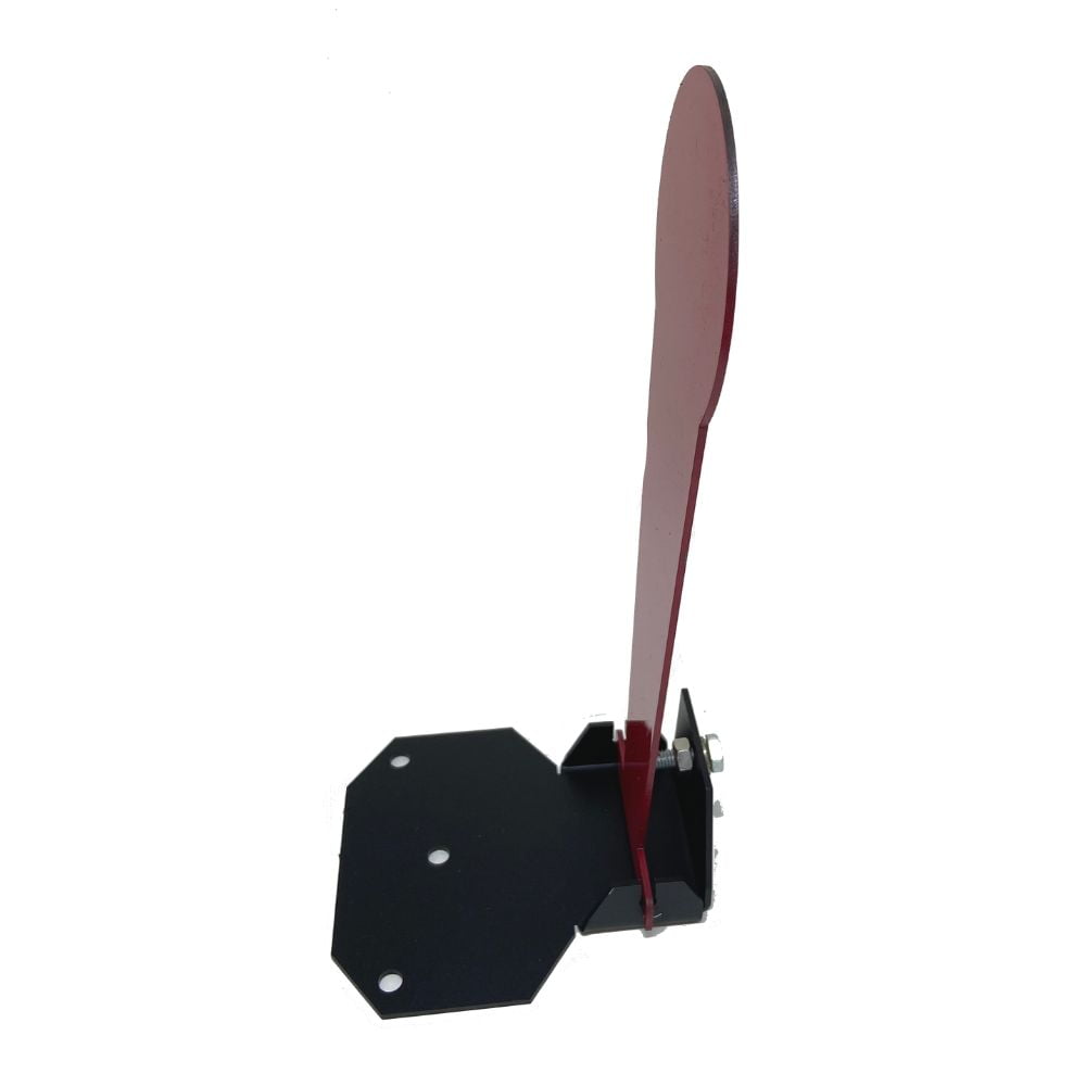 Alvo Metal Airsoft IPSC modelo Classic Popper Escala 1:2.5
