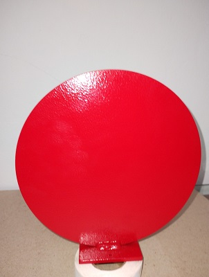 Plate Metálico IPSC 200mm Vermelho (regulamento 2023) - Volata Alvos e ...