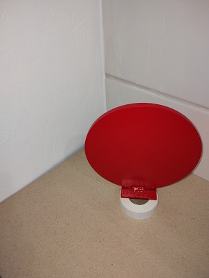 Plate Metálico IPSC 200mm Vermelho (regulamento 2023) - Volata Alvos e ...