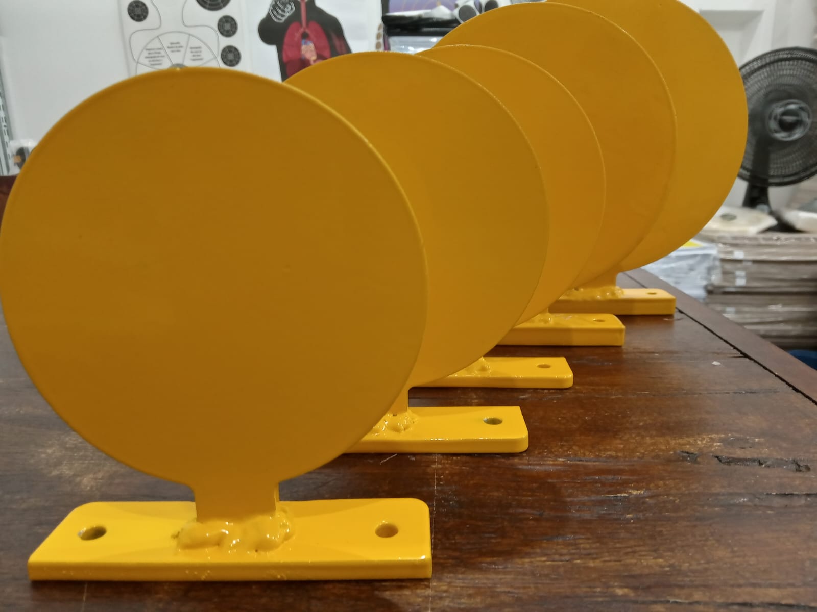 Kit plates 22LR 5 unidades - Volata Alvos e Obreias